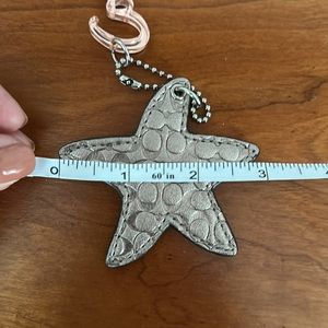 Coach | Bags | Coach Starfish Name Fob Hang Tag | Poshmark